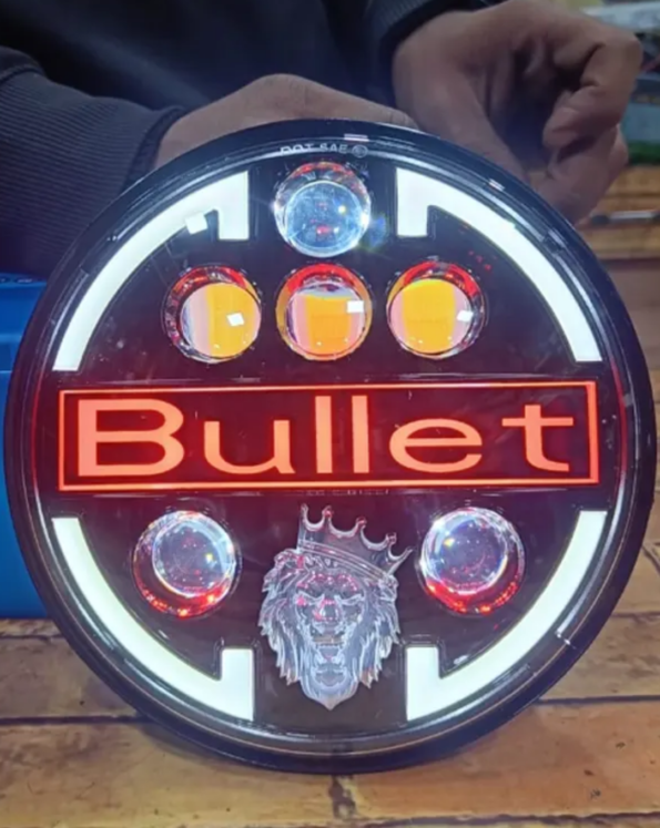HJG Reborn 7 inch Headlight (90 Watt) – Bullet Studio