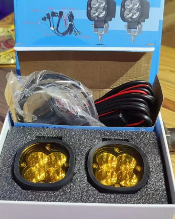 HJG 70 Watt With Yellow Cover Fog Light with Harness – Bullet Studio
