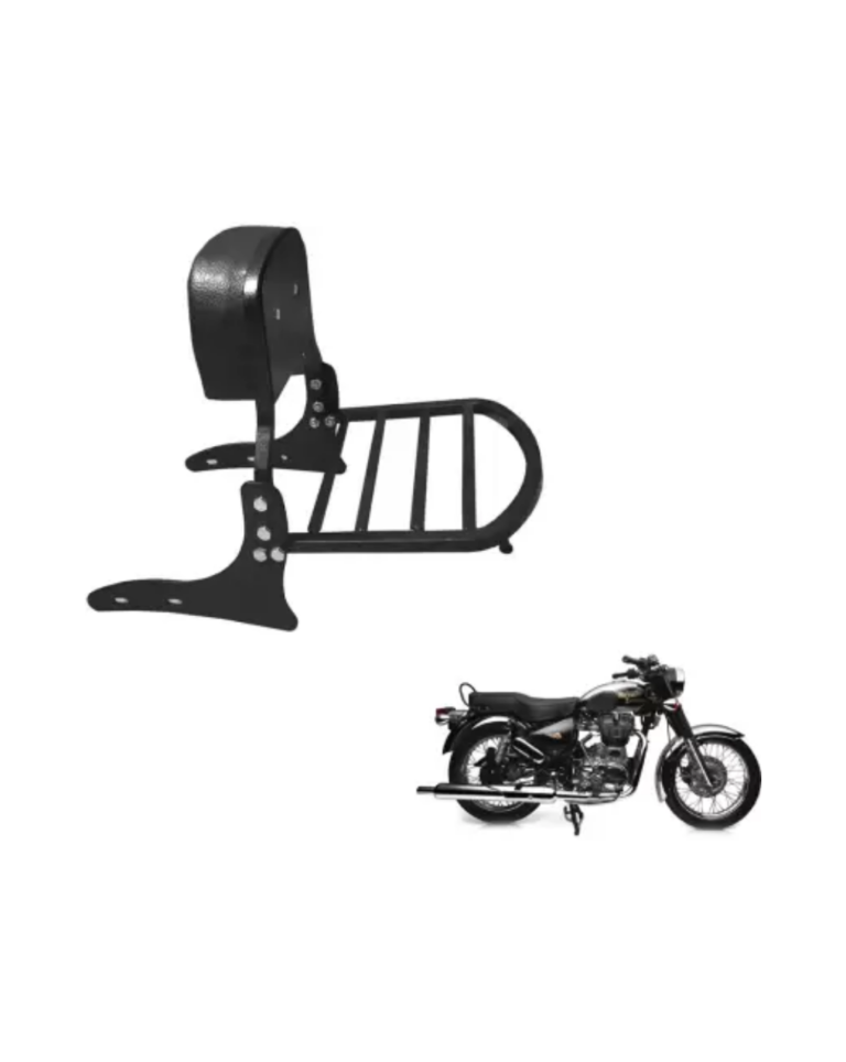 Honda Hness Backrest with Carrier – Bullet Studio